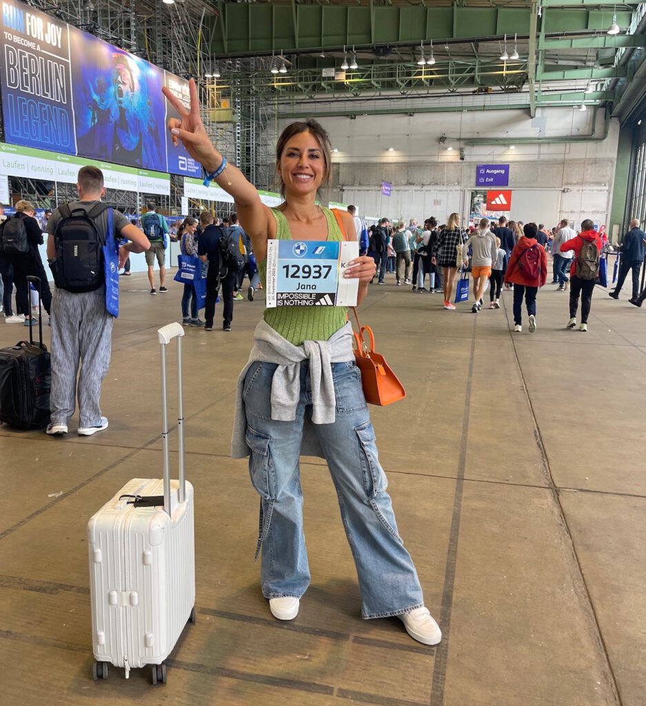 Jana Azizi und Johann Ackermann - das Marathon-Powerpaar